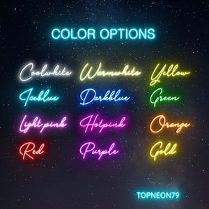 Neon Sign Teenage Girl Gifts, Neon Name Sign, Nursery Name Sign, Room ...