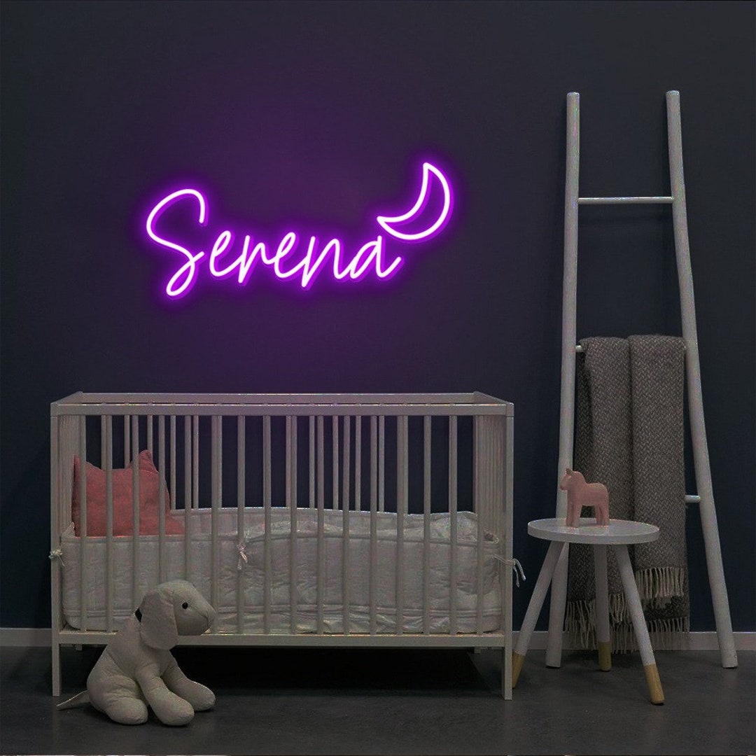Custom Name Neon Sign for Kids, Kid Room Decoration, Home Decor Wall ...
