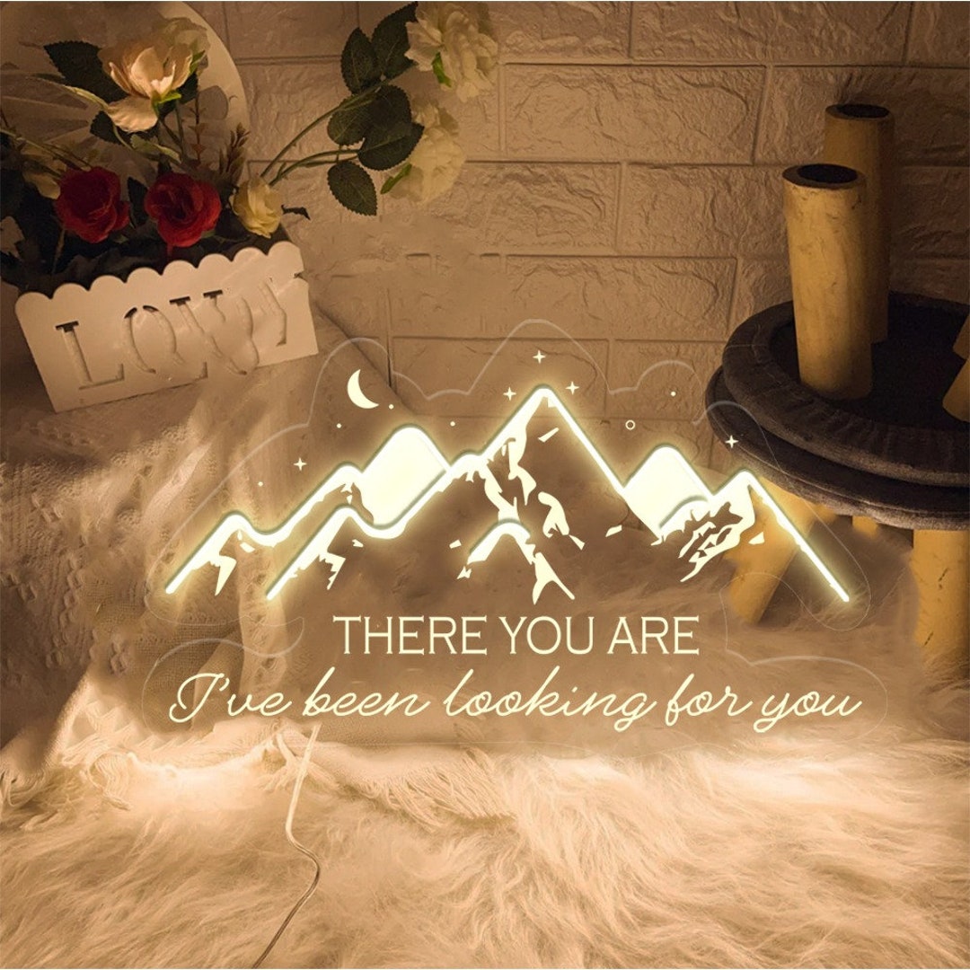 There You Are Ive Been Looking for You Neon Sign, to Whatever End Neon ...