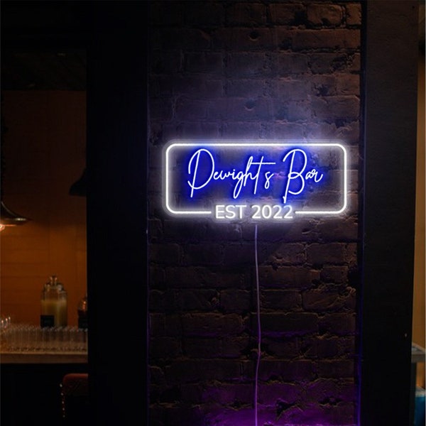Personalized Bar Signs - Etsy