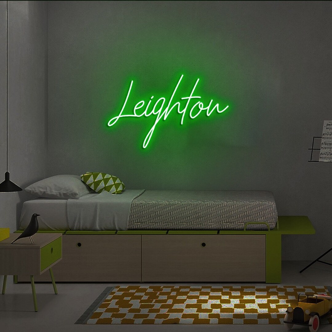 Neon Sign Teenage Girl Gifts, Neon Name Sign, Nursery Name Sign, Room ...