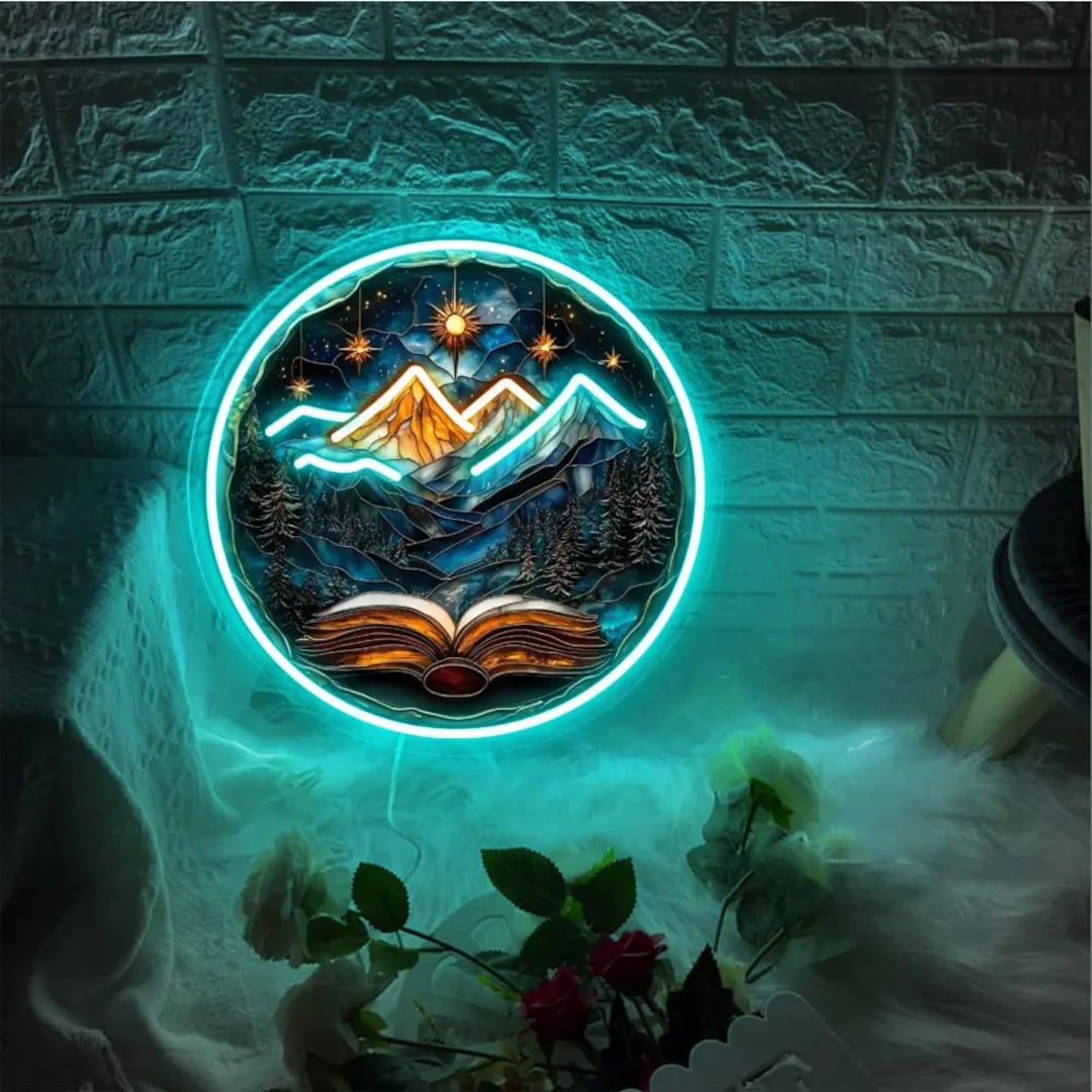 Night Court Neon Sign: Fantasy Book Lover Gift - Etsy