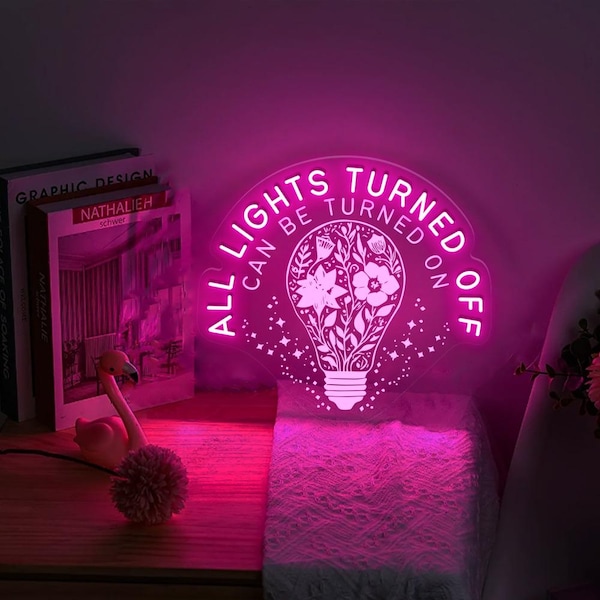 Turn off Lights Sign - Etsy