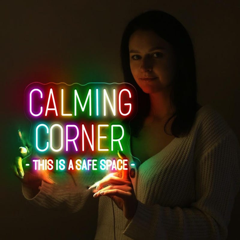 Calming Corner Sign - Etsy