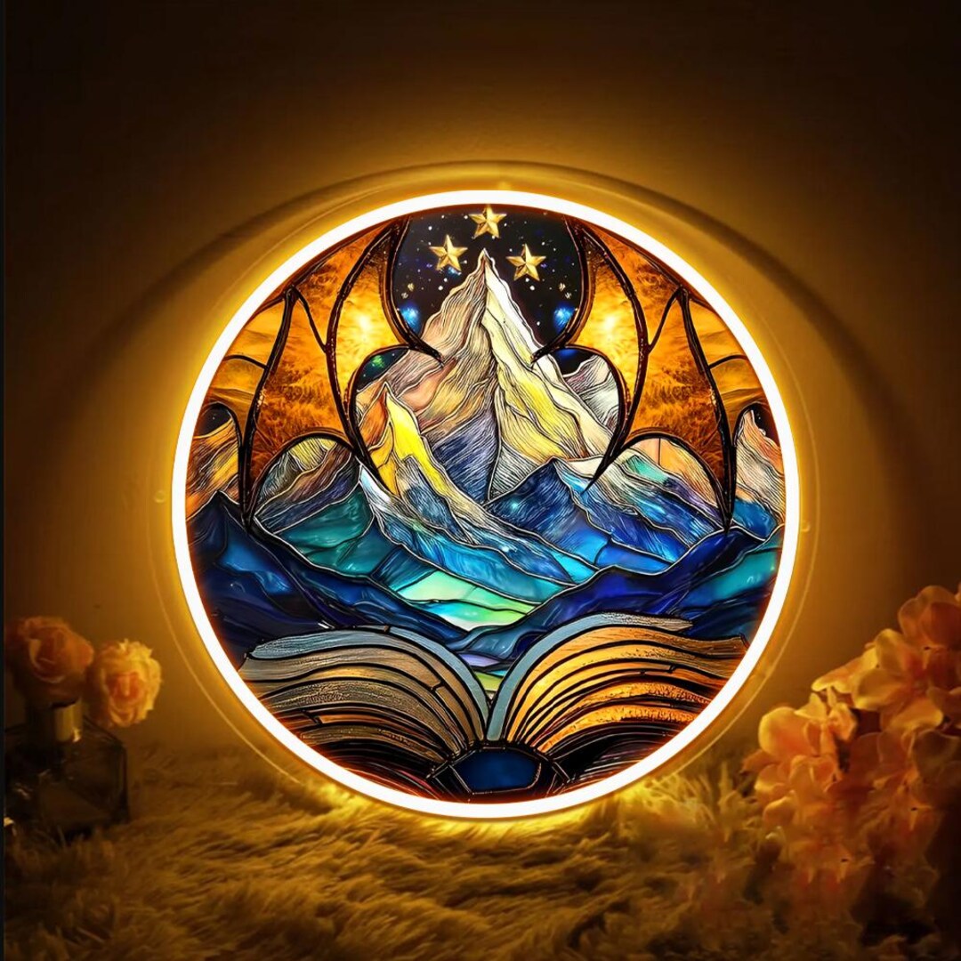 Night Court Neon Sign: Fantasy Book Lover Gift - Etsy