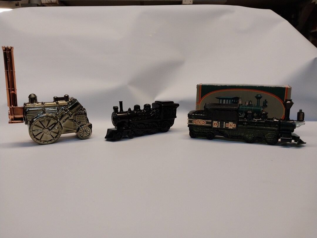 Avon 2 Centennial Express 1876 Trains. Golden Rocket Train. Cannon Ball ...