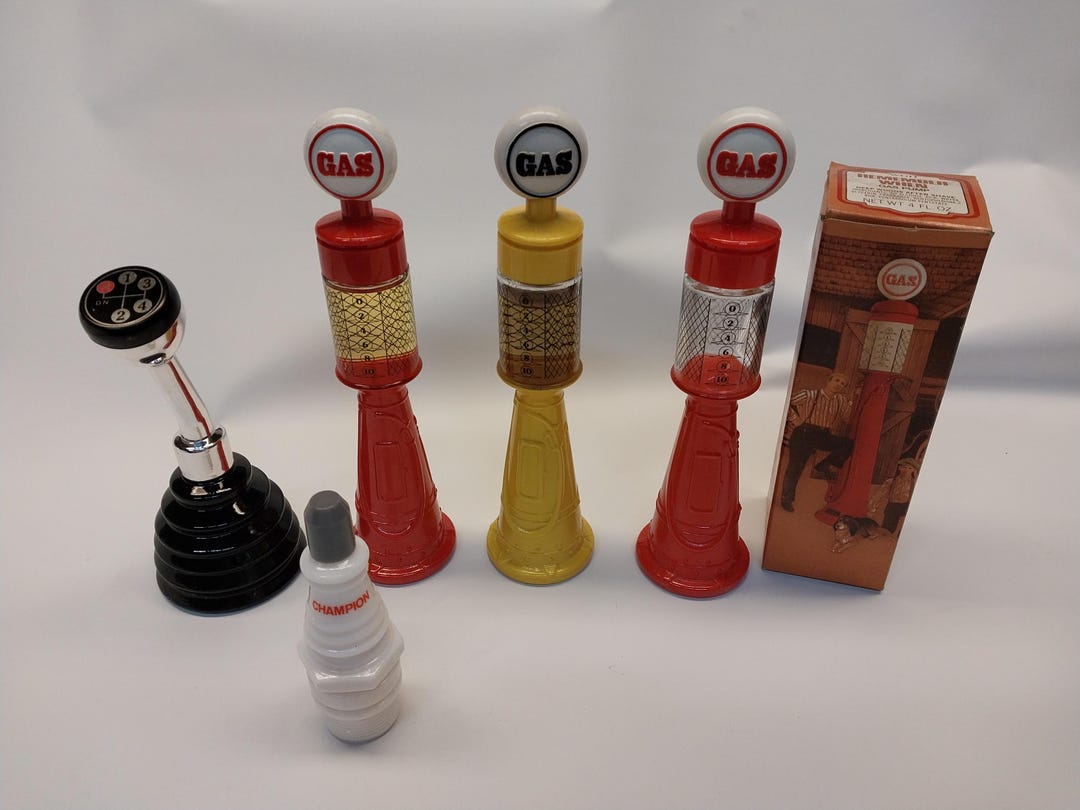 Avon Remember When Gas Pumps, Super Shift Stick Shift and Champion ...