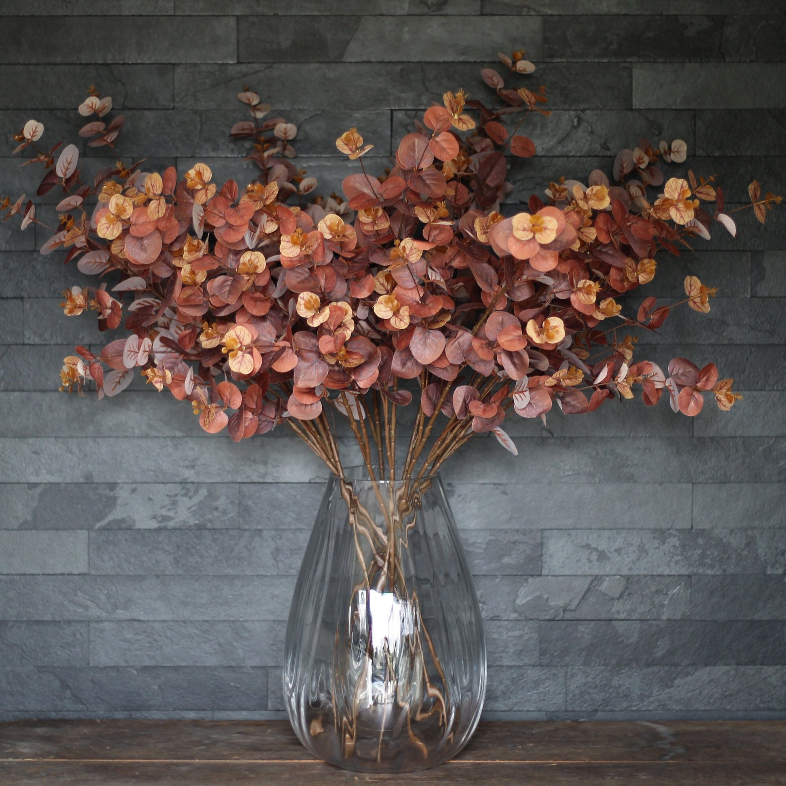 Faux Long Stem Eucalyptus 90 Cm Artificial Foliage - Etsy UK