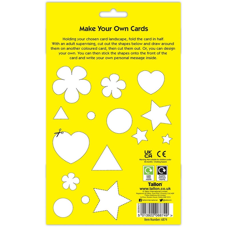 ARTBOX A5 Black Card 30 Sheets Perfect for Card Making, Scrapbooking ...