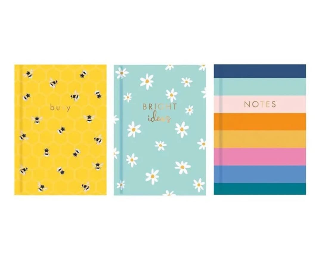 A4 Fashion Ruled Hardback Notebook 120 Page Lined Paper Homework ...