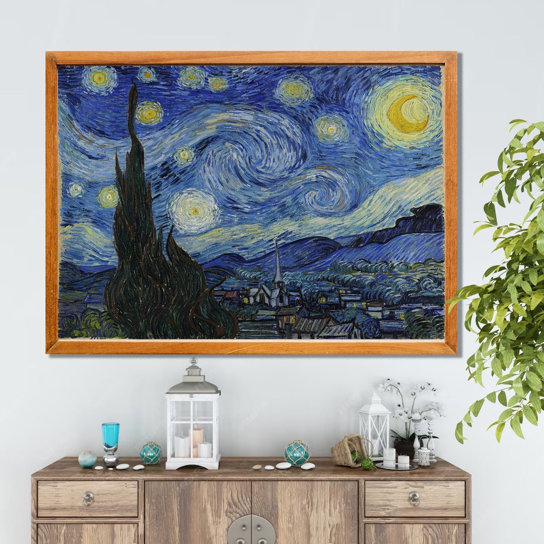 Van Gogh Van Gogh Wall Decor Van Gogh Wall Art Van Gogh Print Home Wall ...