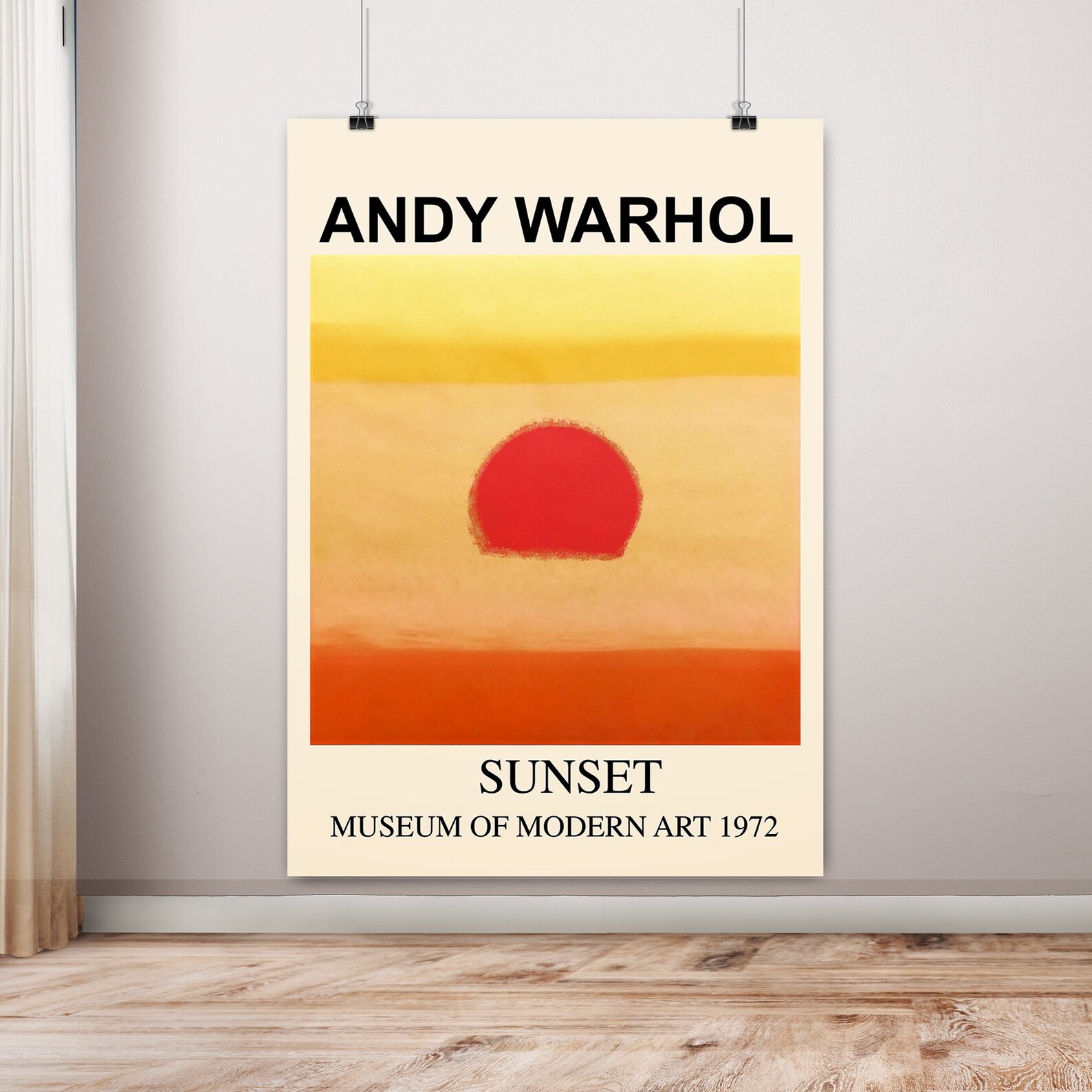 Andy Warhol Poster Andy Warhol Andy Warhol Exhibition Poster Printable ...