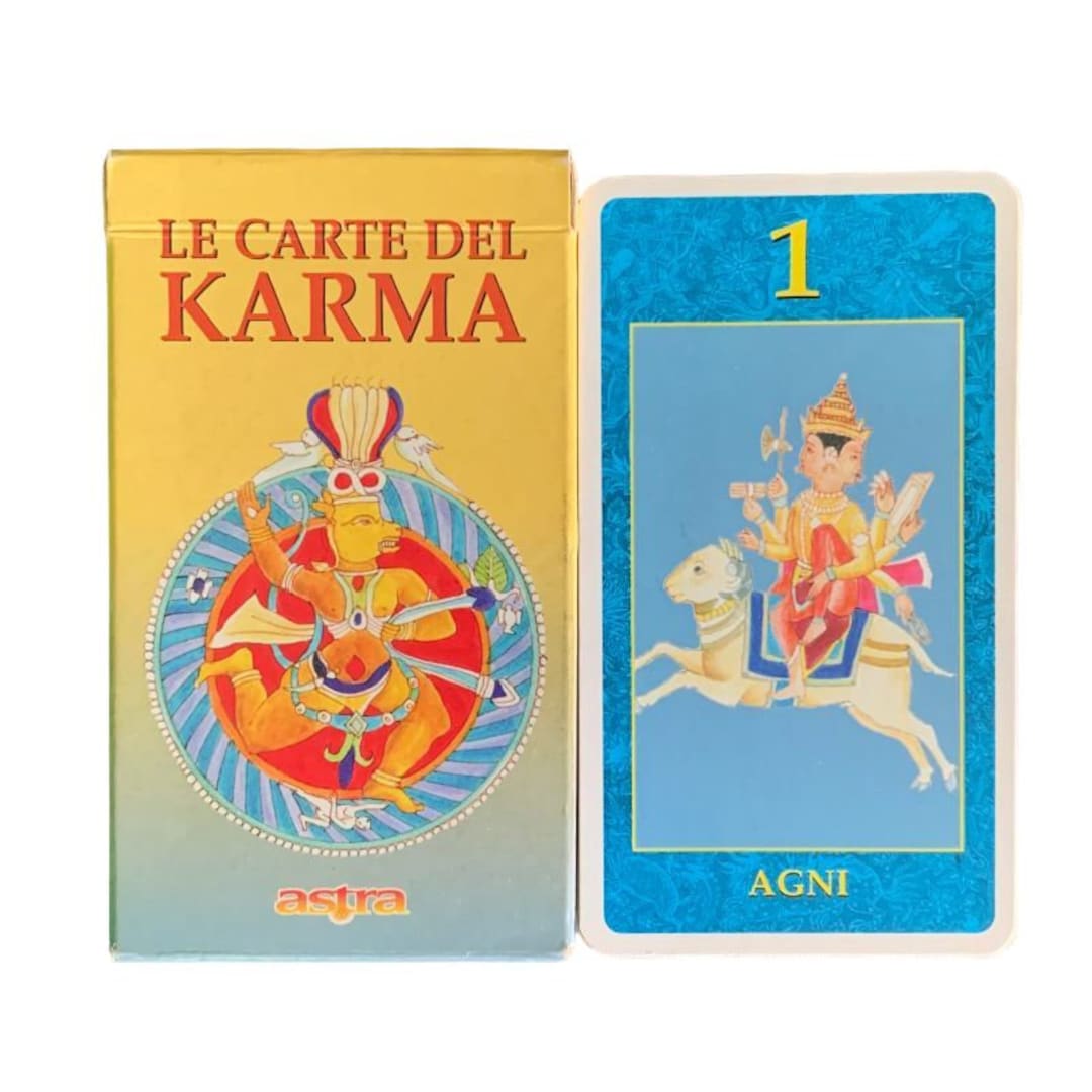 Karma Cards – Scarabeo – Astra – Laura Tuan – Silvana Alasia – Rare - Etsy