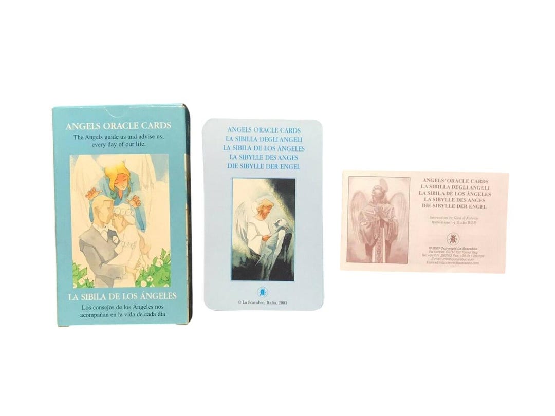 The Sibyl of Angels Angels Oracle Cards Lo Scarabeo 1998 C3 - Etsy
