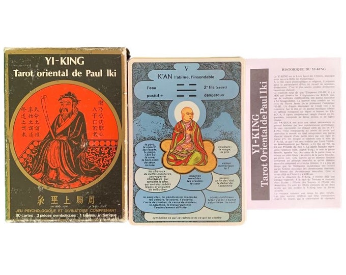Yi - King Tarot Oriental De Paul Iki - I Ching - Cards - Tarot ...