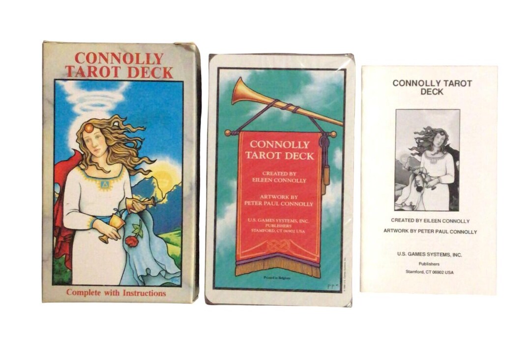 Connolly Tarot Deck - 1990 U.S. Games - Etsy