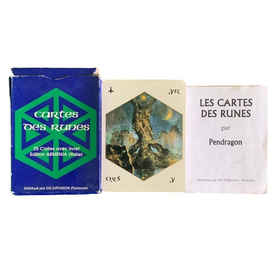 Les Cartes Des Runes Par Pendragon Edition Armenia Vintage Rare - Etsy