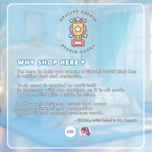 VTUBER ASSET Blue Keyboard - Etsy