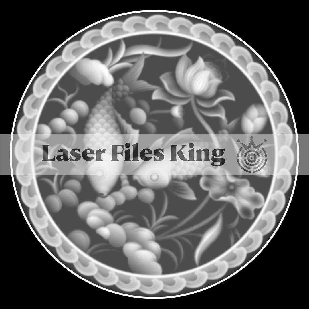 File for Fiber Laser / Cut Depth Map 3D / Depth Engraving / Brass Coin ...