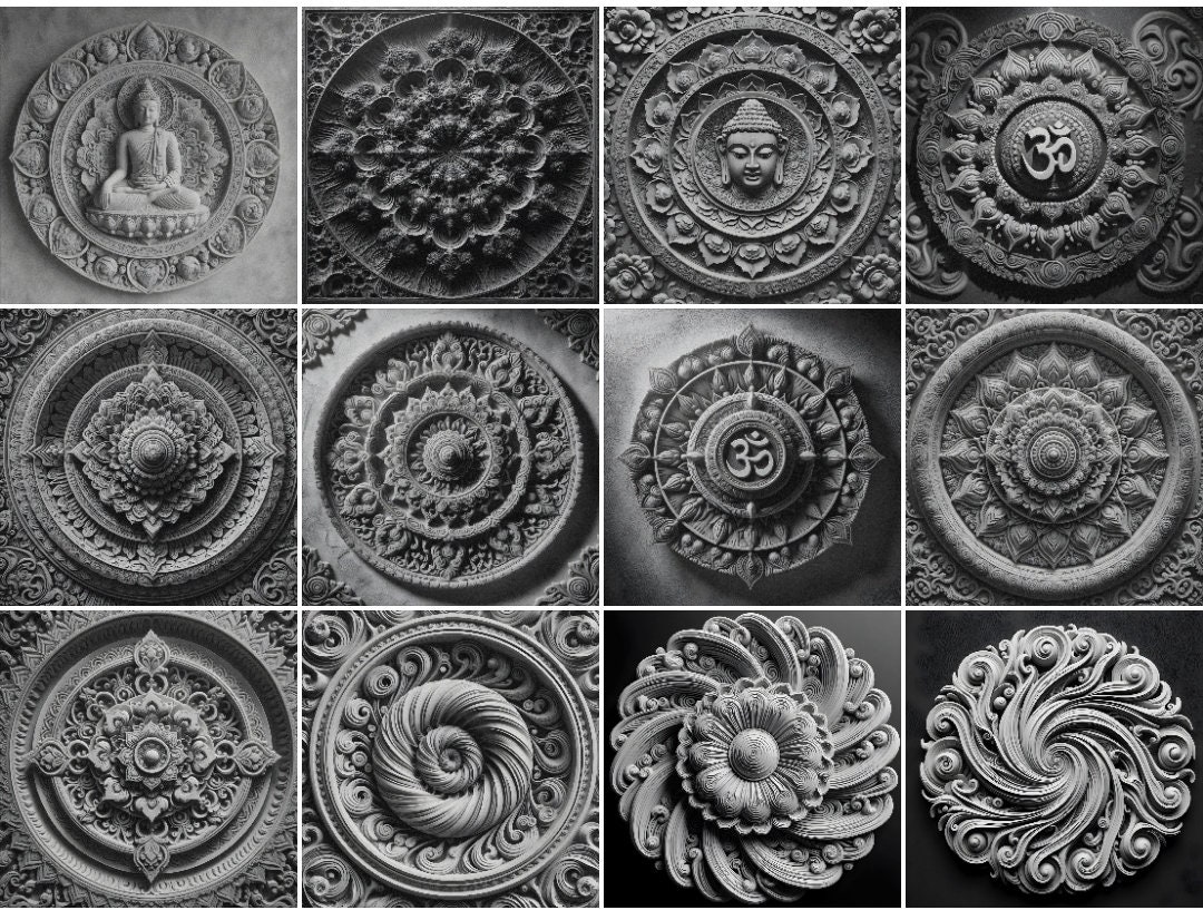 Grayscale Files / 3D Laser Engraving Images / HD Laser Engraving Images ...