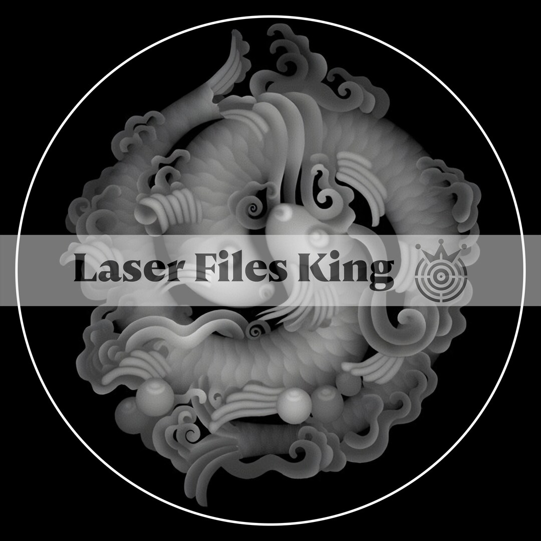 Fiber Laser Cut Depth Map PNG File / Depth Engraving / 3D Engraving ...