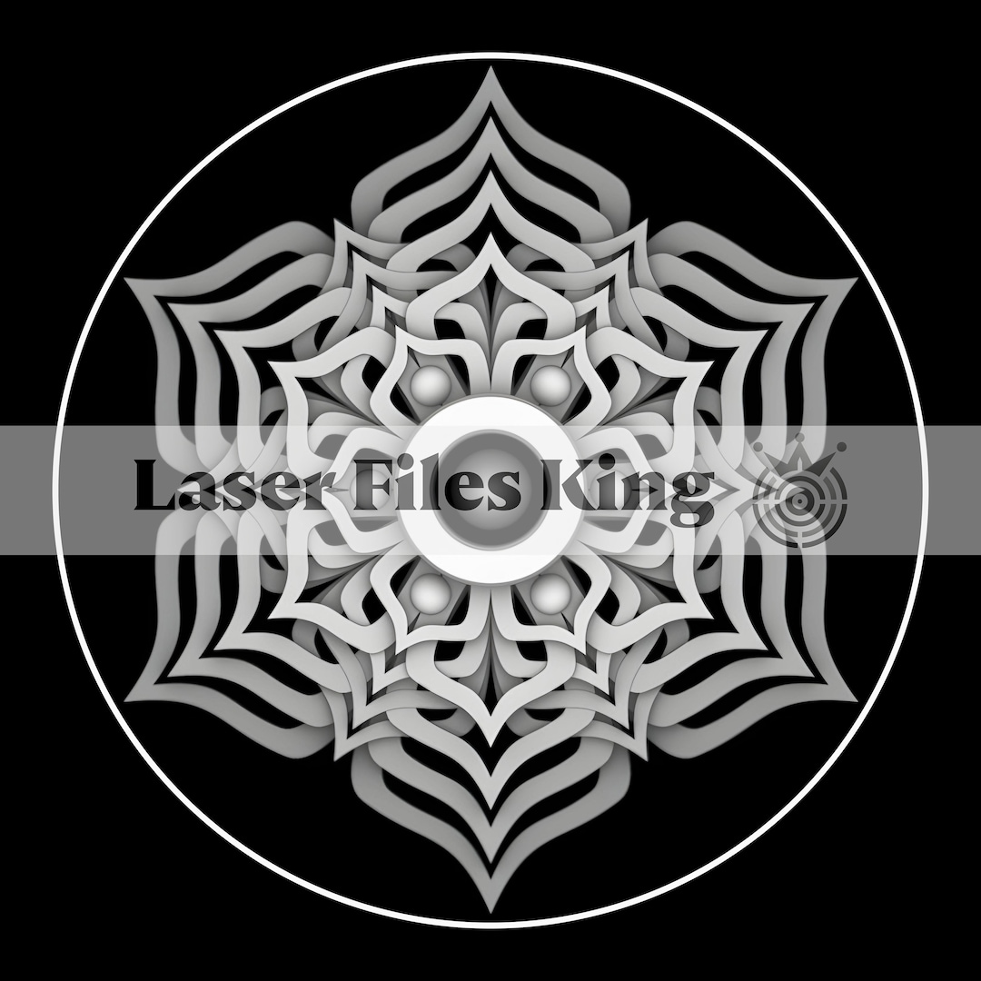 Fiber Laser Cut Depth Map PNG File / Depth Engraving / 3D Engraving ...