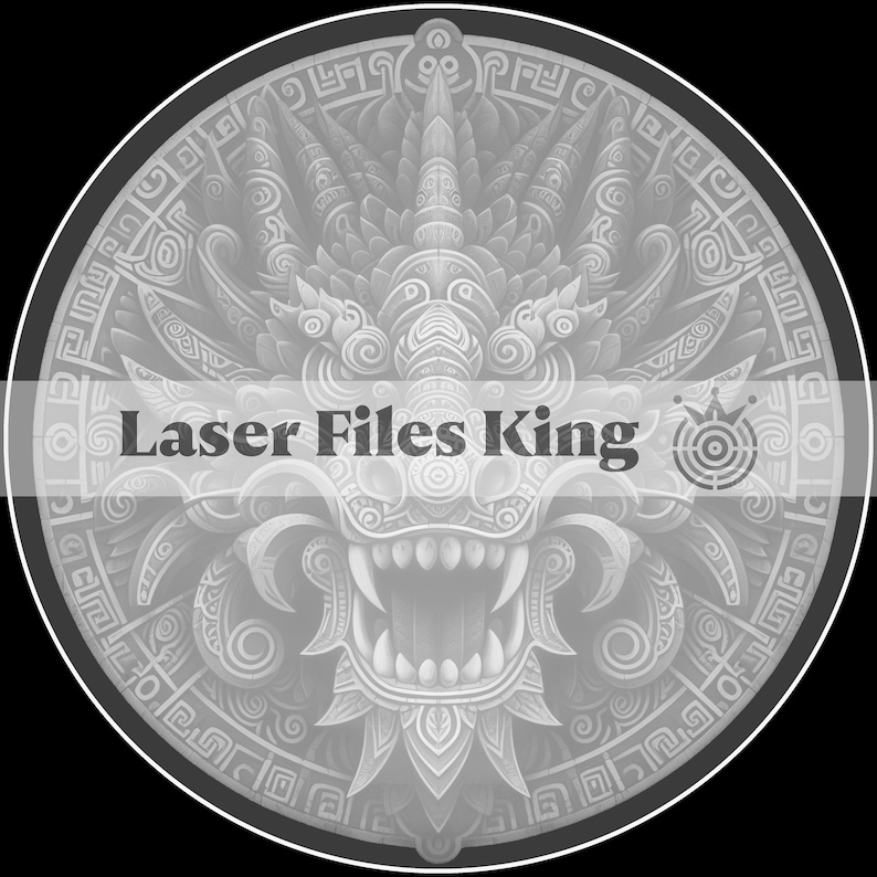 Fiber Laser Cut Depth Map 3D PNG File / Depth Engraving / Brass Coin ...