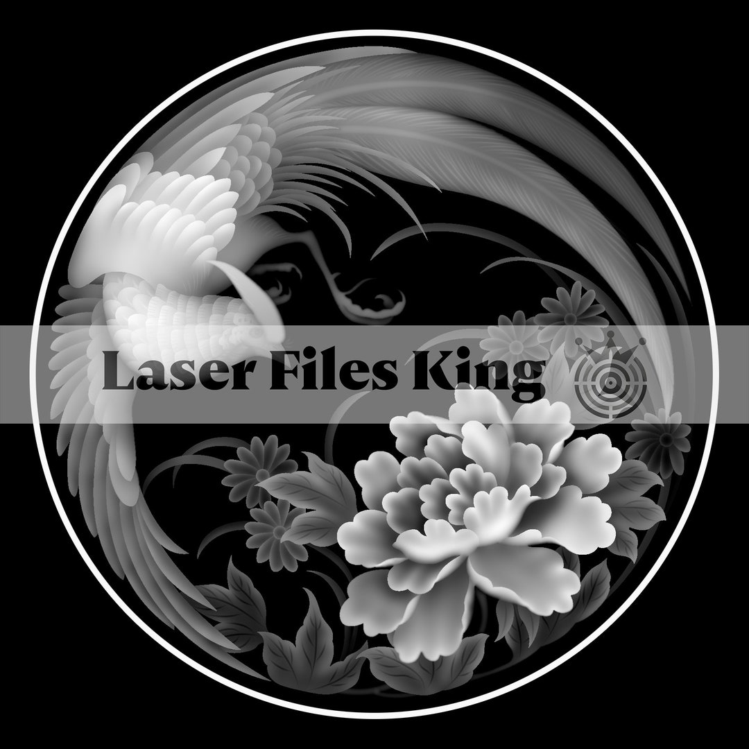 Fiber Laser Cut Depth Map 3D PNG File / Depth Engraving / Brass Coin ...