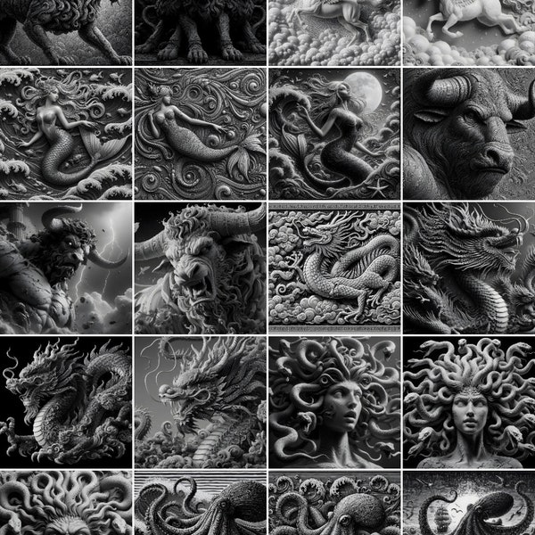 Grayscale Images for Laser Engraving - Etsy