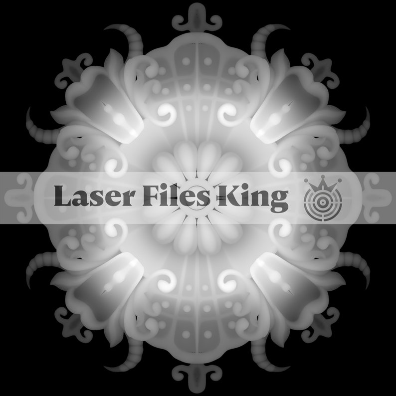 Fiber Laser Cut Depth Map PNG File / Depth Engraving / 3D Engraving ...