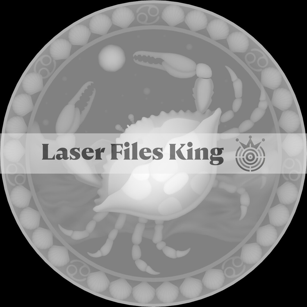 Fiber Laser Cut Depth Map 3D PNG File / Depth Engraving / Brass Coin ...