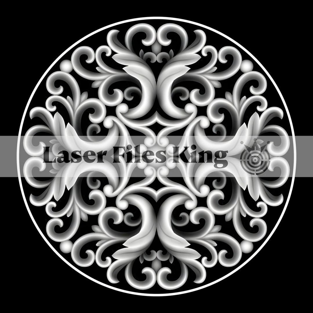 Fiber Laser Cut Depth Map PNG File / Depth Engraving / 3D Engraving ...