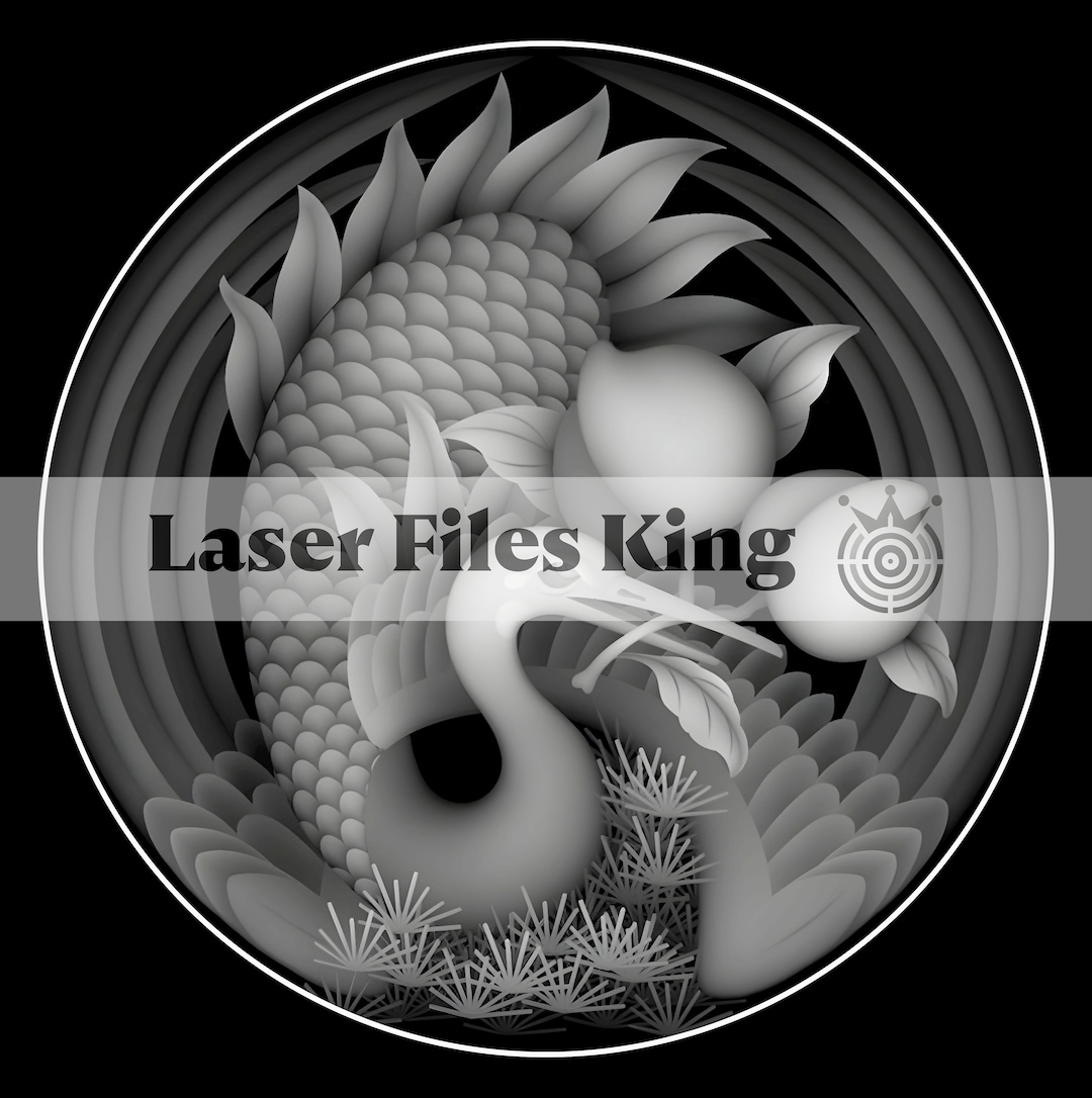 File Fiber Laser Cut Depth Map PNG / Depth Engraving / 3D Engraving ...