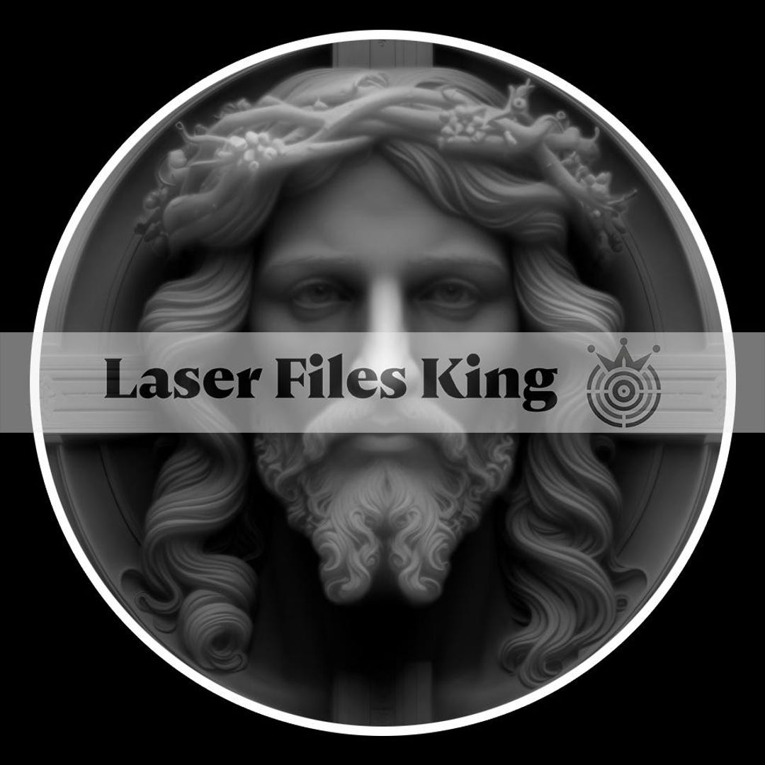 PNG File Fiber Laser Cut Depth Map/depth Engraving/3d/brass Coin/high ...