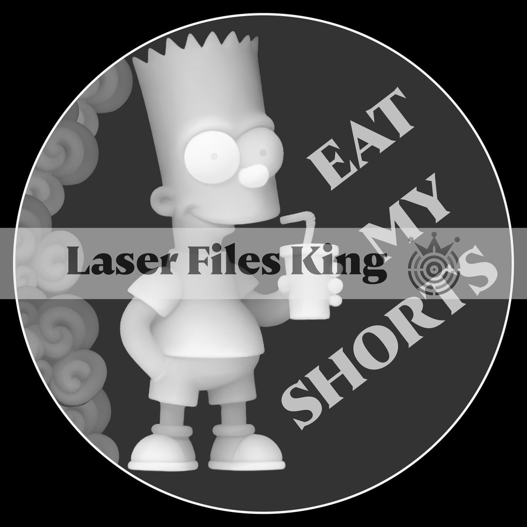 Fiber Laser Cut Depth Map 3D PNG File / Depth Engraving / Brass Coin ...