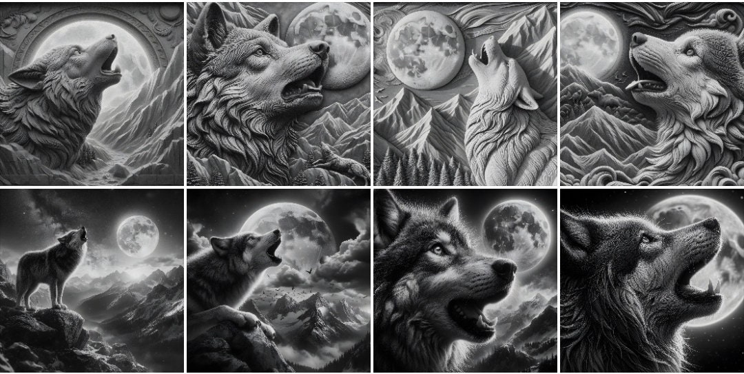 Grayscale File / 3D Laser Engraving Images / HD Laser Engraving Images ...