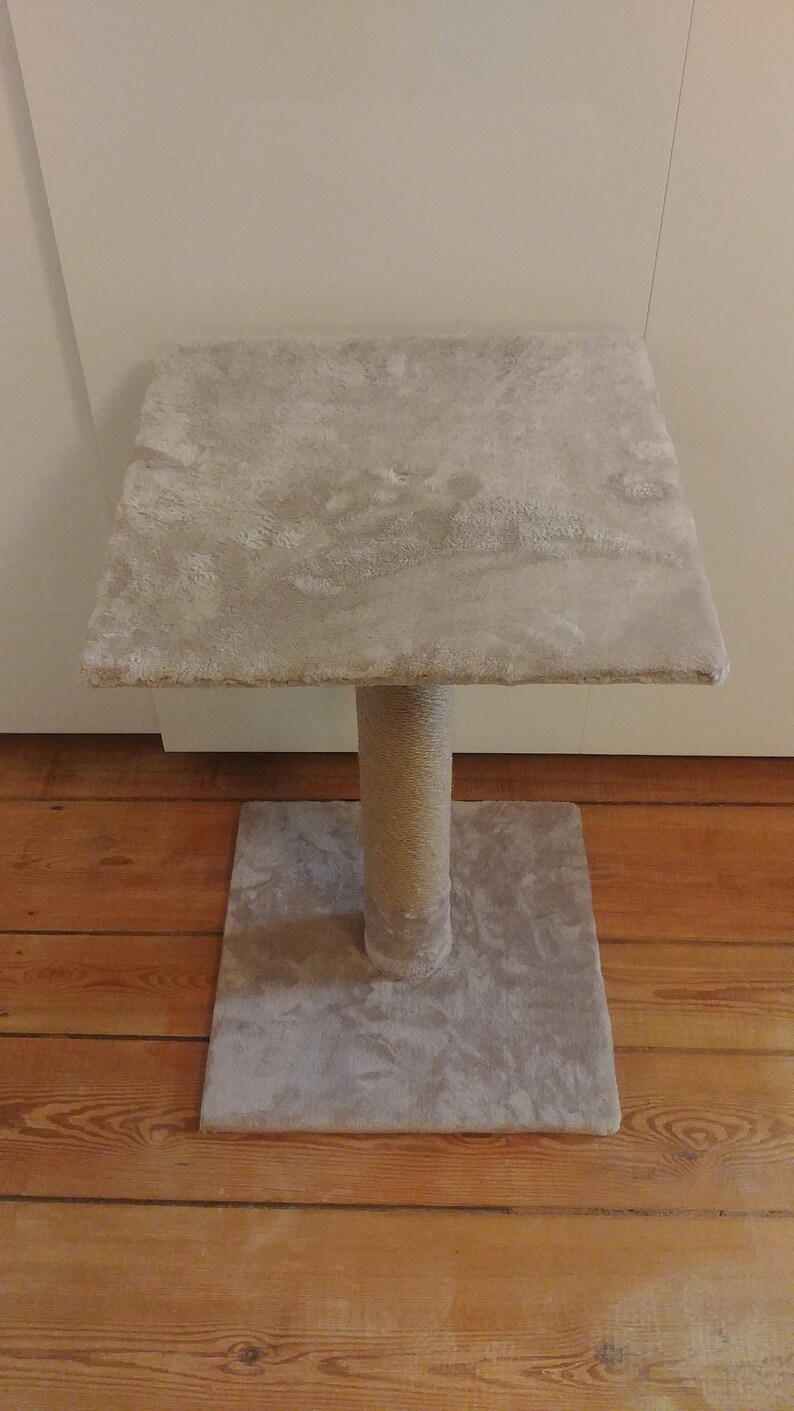 Handmade Cat Scratching Post Soft Plush Fabric Catnip Corner Shop ...