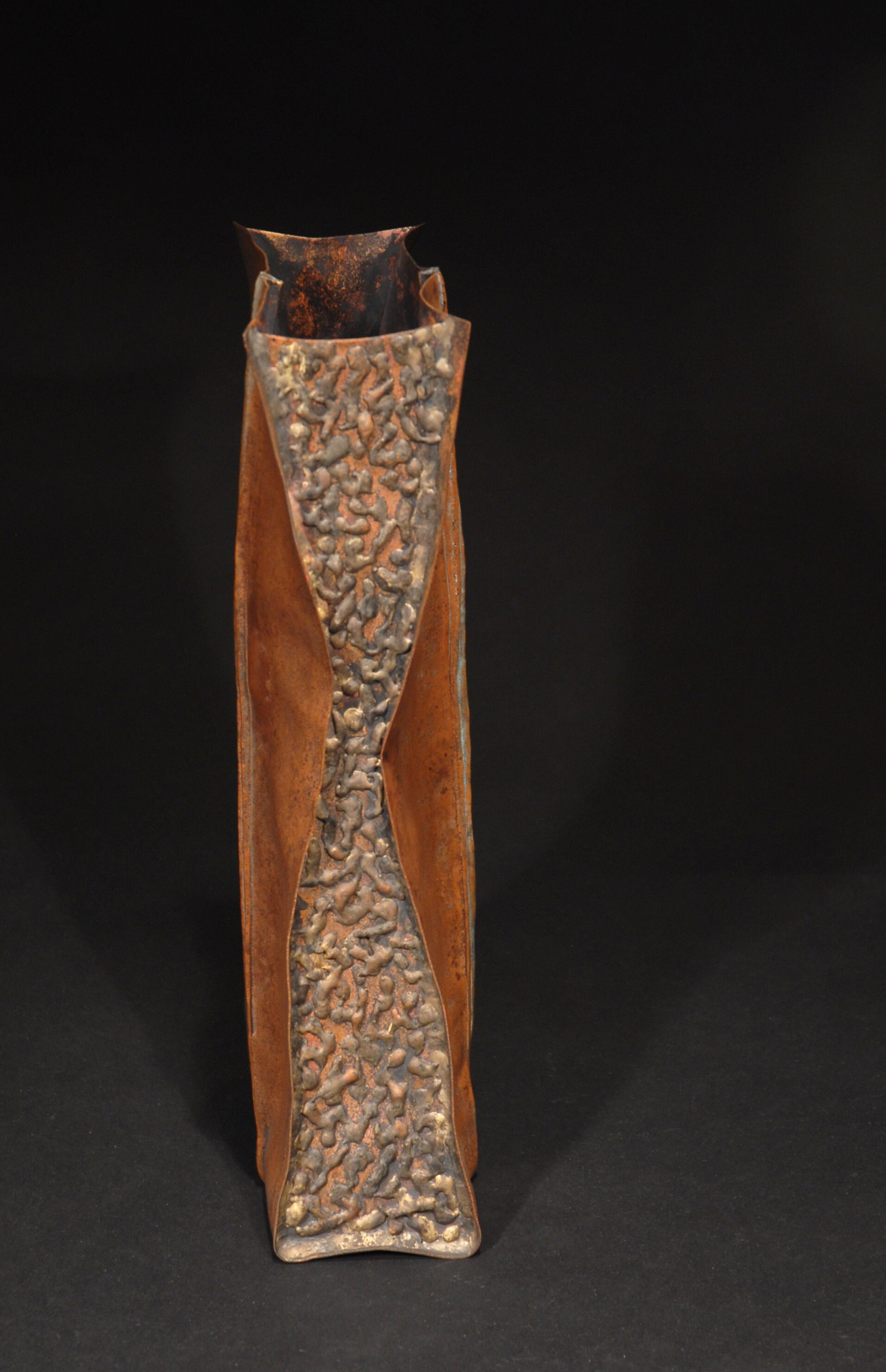 Plunkett Fold Vase Foldformed Copper - Etsy