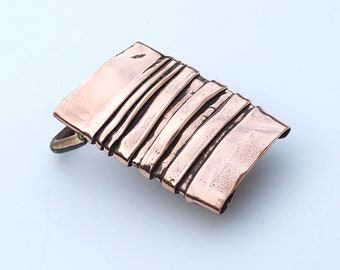 Copper Belt Buckle - Etsy