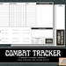 Combat Tracker for Dnd| Ttrpg's, Dnd, Dungeons and Dragons, Notes ...