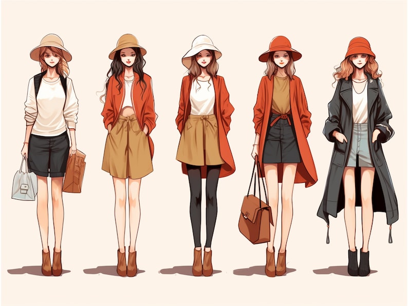 Fashion Icon: Long-legged Beauty Setting Trends - Etsy