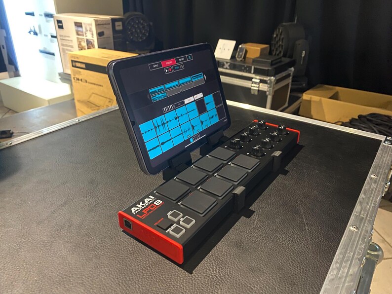 Clip Stand Holder for AKAI LPD8 Attach Your iPad Tablet / iPhone ...