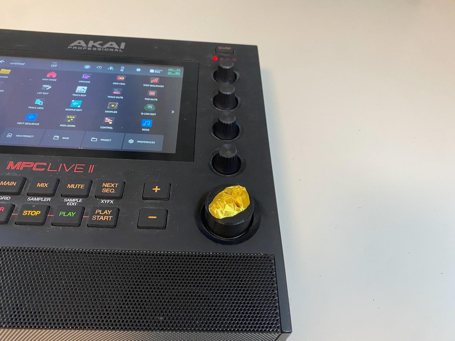 MPC Custom 3D Printed (design B22) Rotary Jog Wheel Data Knob Fits Akai ...