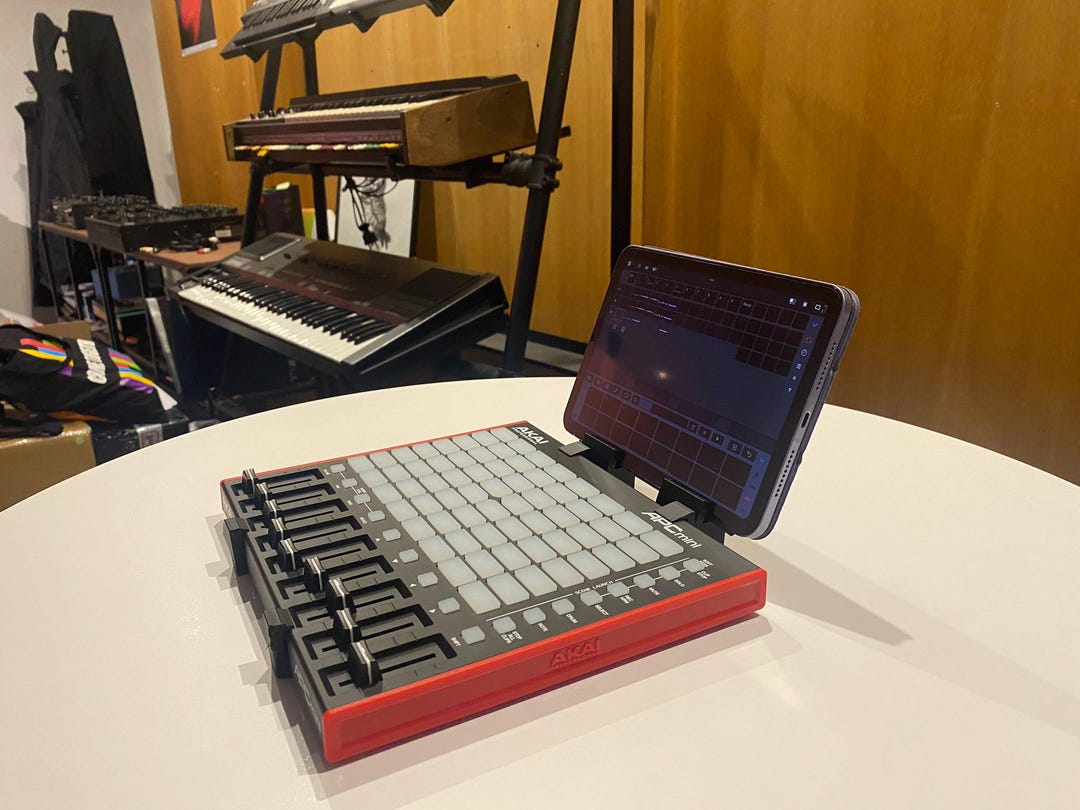 Clip Stand Holder for Akai APC MINI Attach Your iPad Tablet / iPhone ...