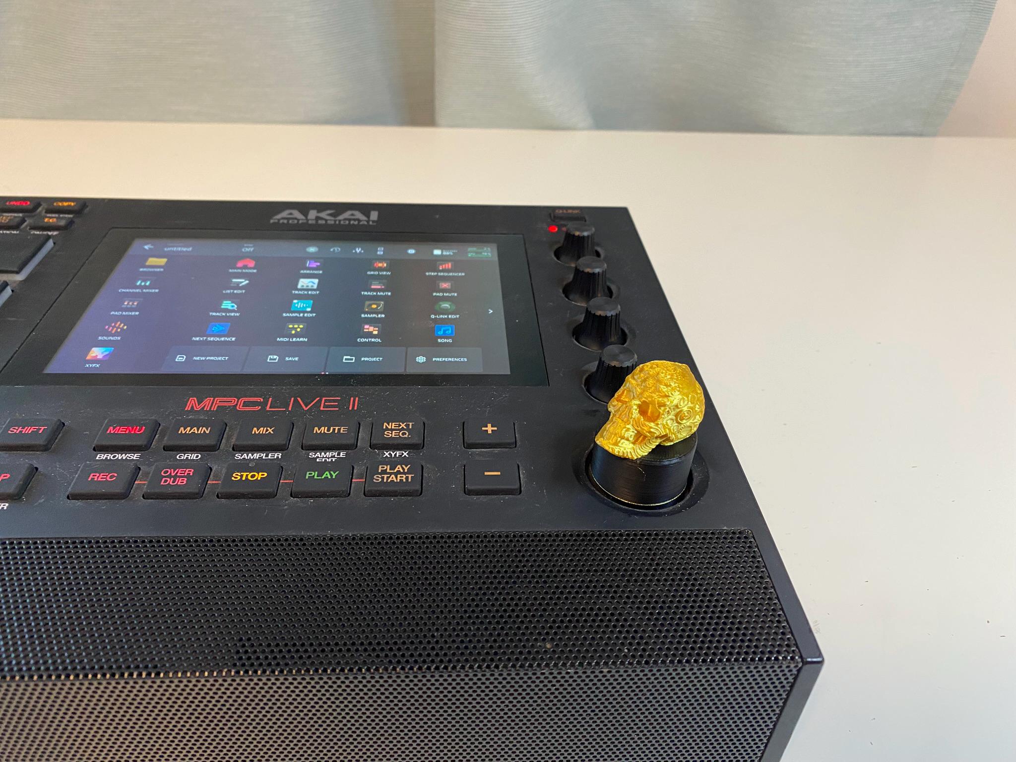 MPC Custom 3D Printed (design B6) Rotary Jog Wheel Data Knob Fits Akai ...