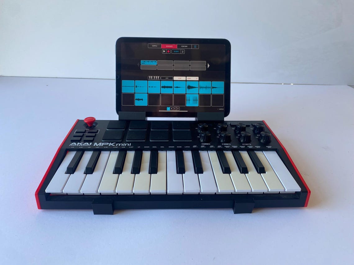 Clip Stand Holder for AKAI MPK Mini Mk3 Attach Your iPad Tablet ...
