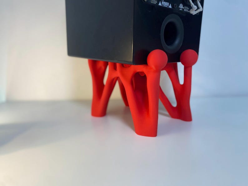 3d-printed Speaker Stands (set of 2) – Generative Design Inspired by ...