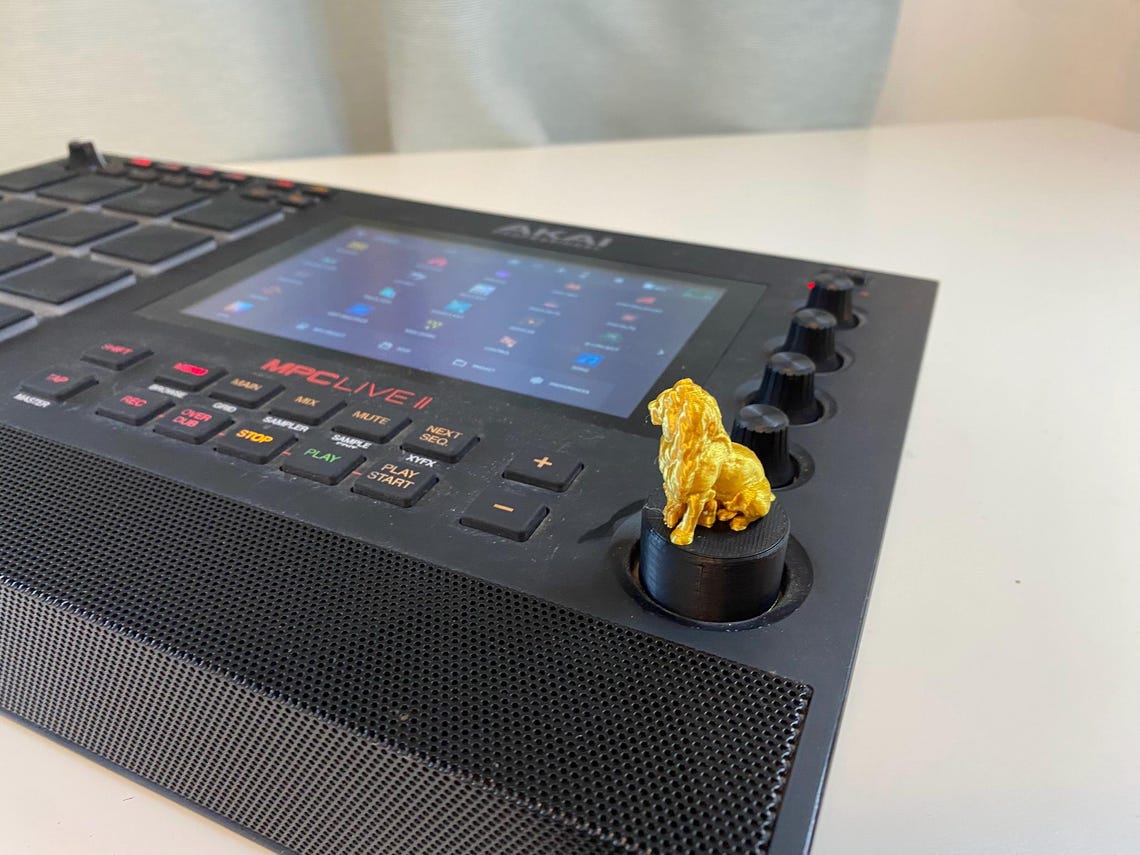 MPC Custom 3D Printed (design B4) Rotary Jog Wheel Data Knob Fits Akai ...