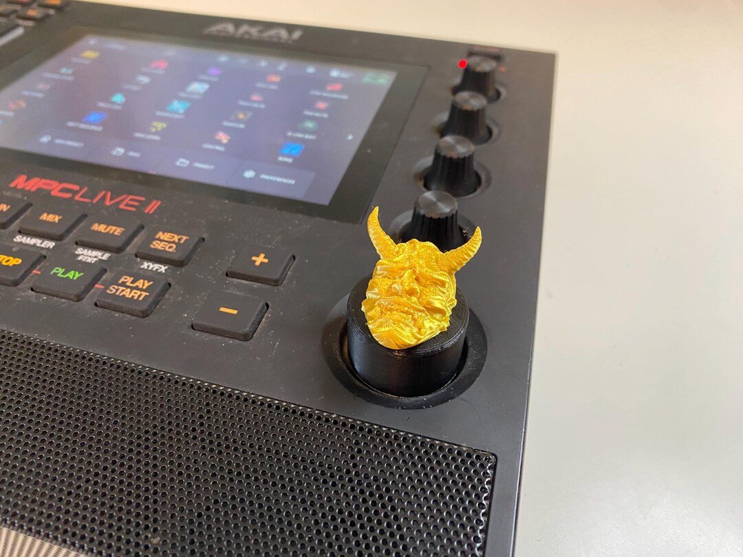 MPC Custom 3D Printed (design B9) Rotary Jog Wheel Data Knob Fits Akai ...