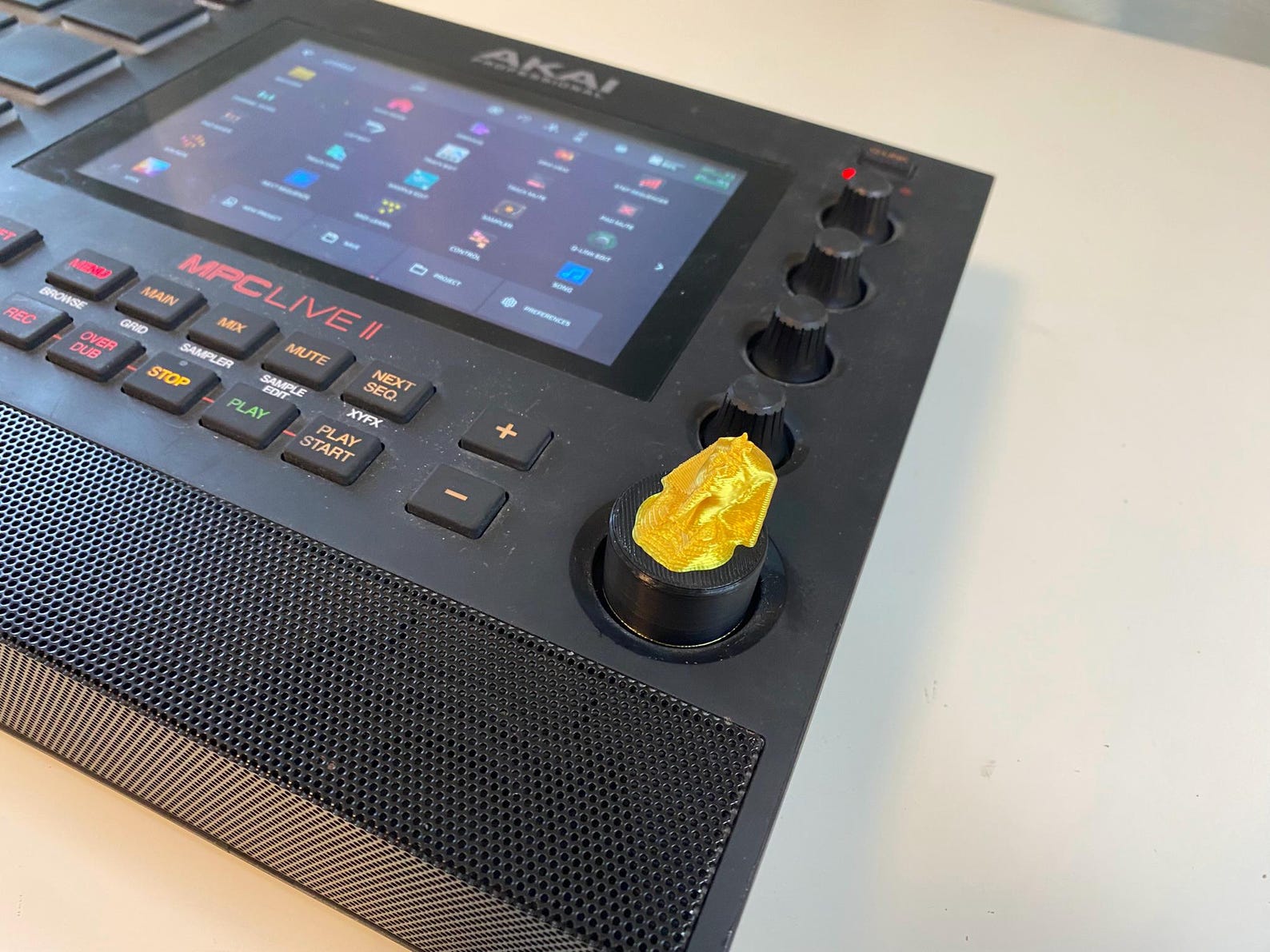 MPC Custom 3D Printed (design B14) Rotary Jog Wheel Data Knob Fits Akai ...